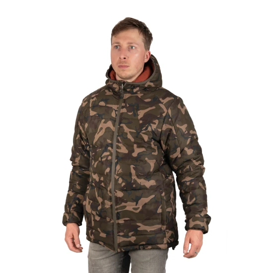 Geaca reversibilă Fox camo cu gluga marime XL -cfx172 (Fox)